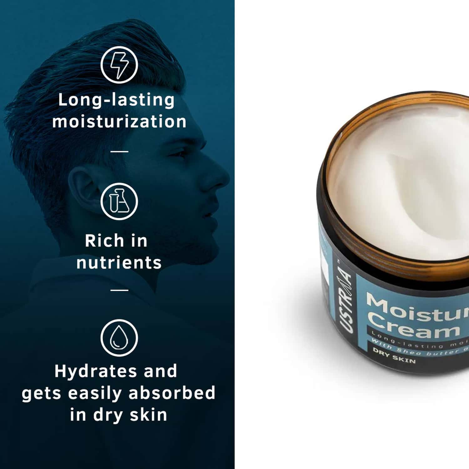 Buy USTRAA MOISTURISING CREAM FOR DRY SKIN - 100G Online & Get Upto 60% ...