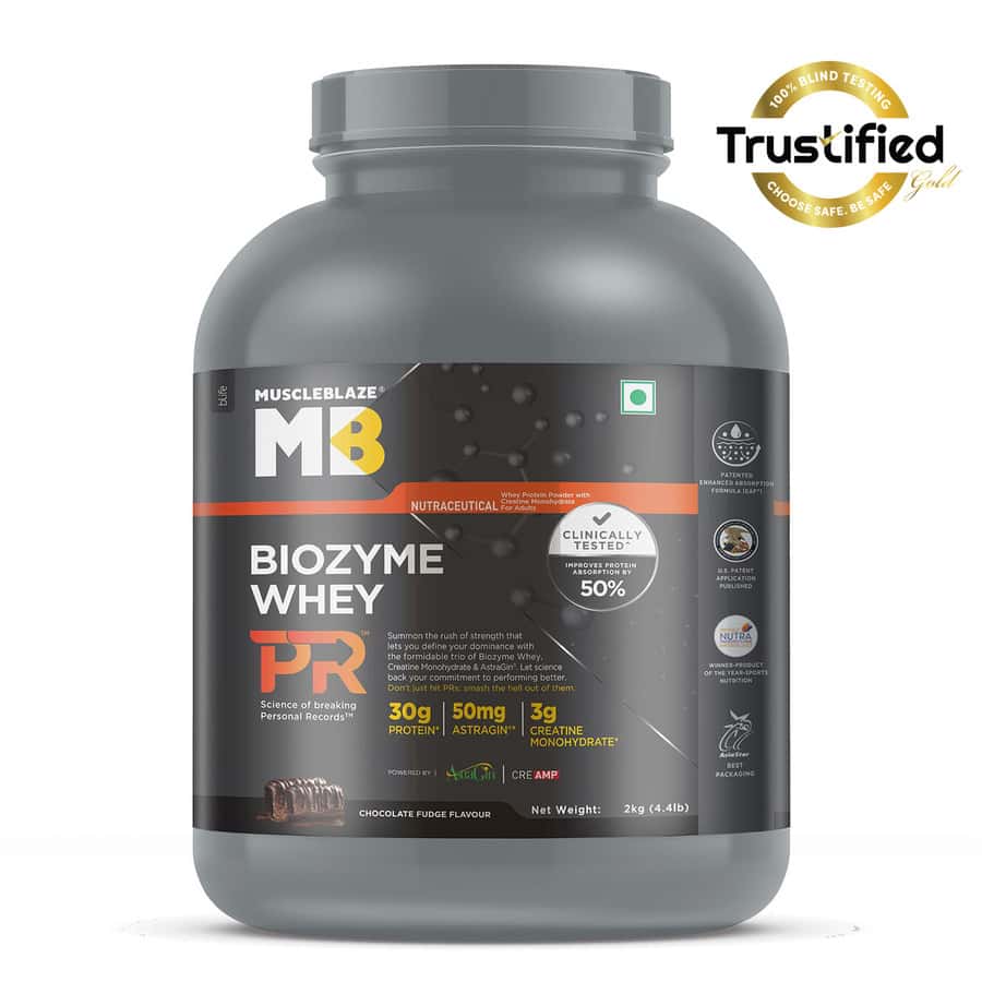 Buy MUSCLEBLAZE BIOZYME WHEY PROTEIN PR WITH 30G PROTEIN (CHOCOLATE ...