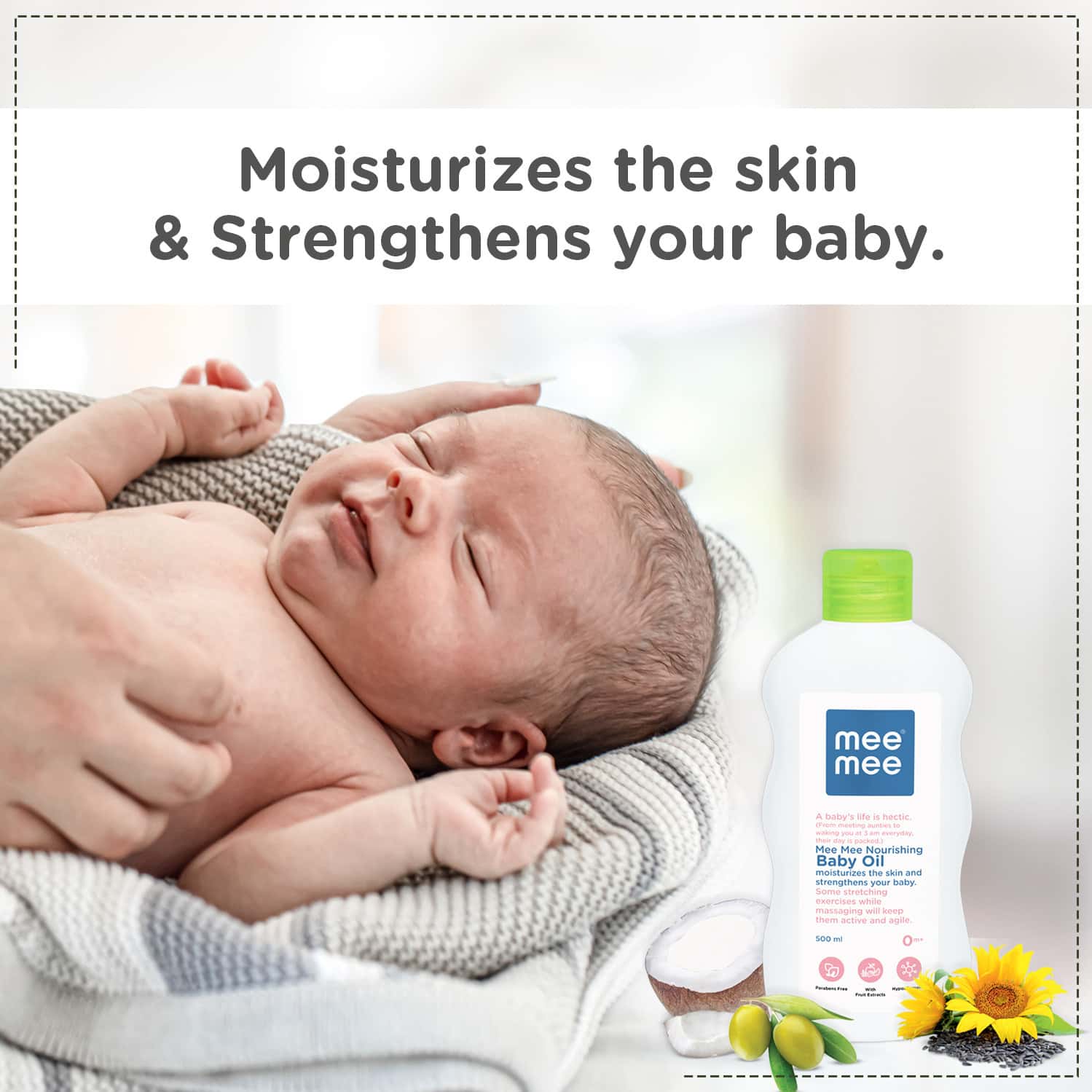 Buy MEEMEE BABY OIL WITH FRUIT EXTRACTS- 500 ML (500 ML) Online & Get ...