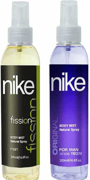 Buy NIKE BODY MIST FOR MEN PACK OF 2 (FISSION & ORIGINAL) Online & Get ...