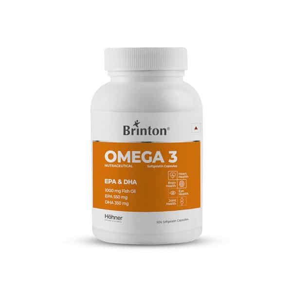 Buy HEALTHKART OMEGA 3 1000MG (WITH 180MG EPA AND 120MG DHA) FISH OIL ...