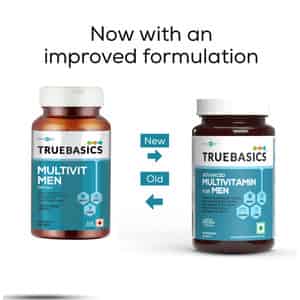 Buy TRUEBASICS MULTIVIT MEN | MULTIVITAMIN FOR MEN | 30 MULTIVITAMIN ...
