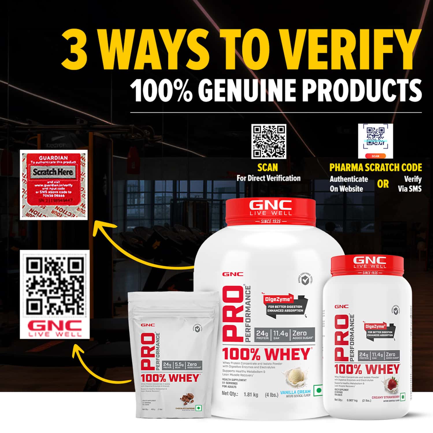 Buy GNC PRO PERFORMANCE 100% WHEY PROTEIN POWDER, 907 G | 24G PROTEIN ...