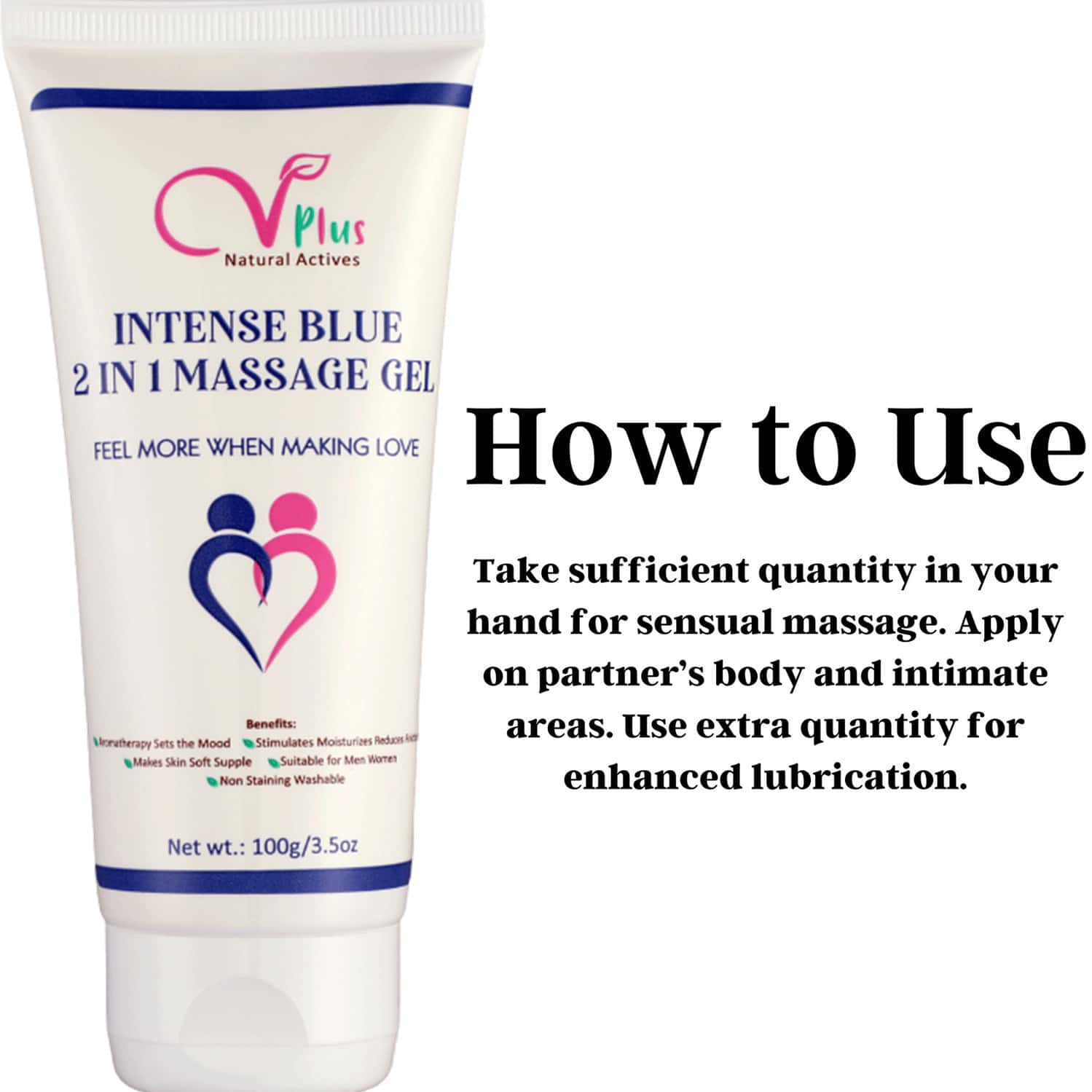 Buy VIGINI COOL BLUE 2IN1 SENSUAL LUBRICANT LUBRICATING LUBE LONG ...