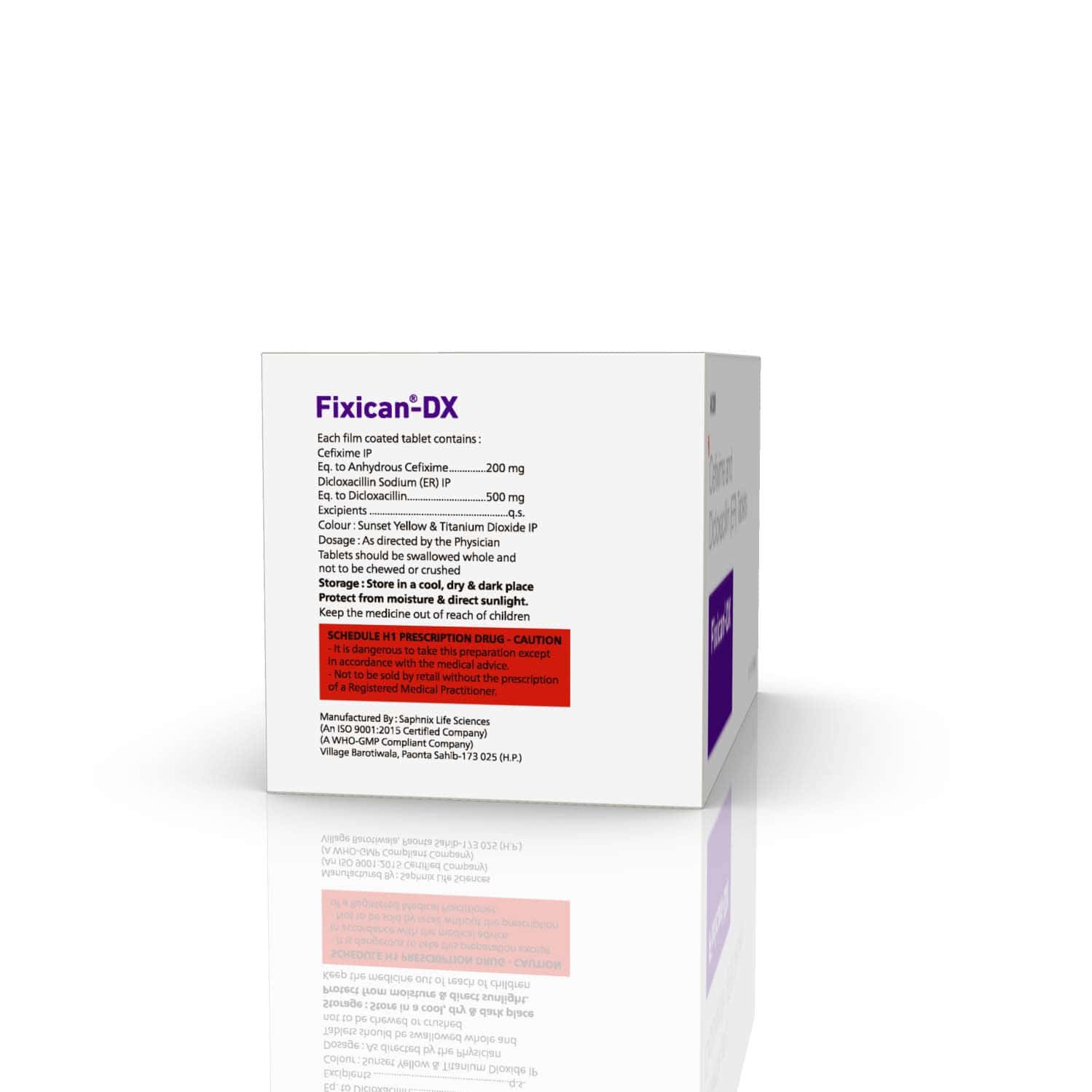 Buy Fixican Dx Strip Of 10 Tablets Online at Flat 15% OFF | PharmEasy