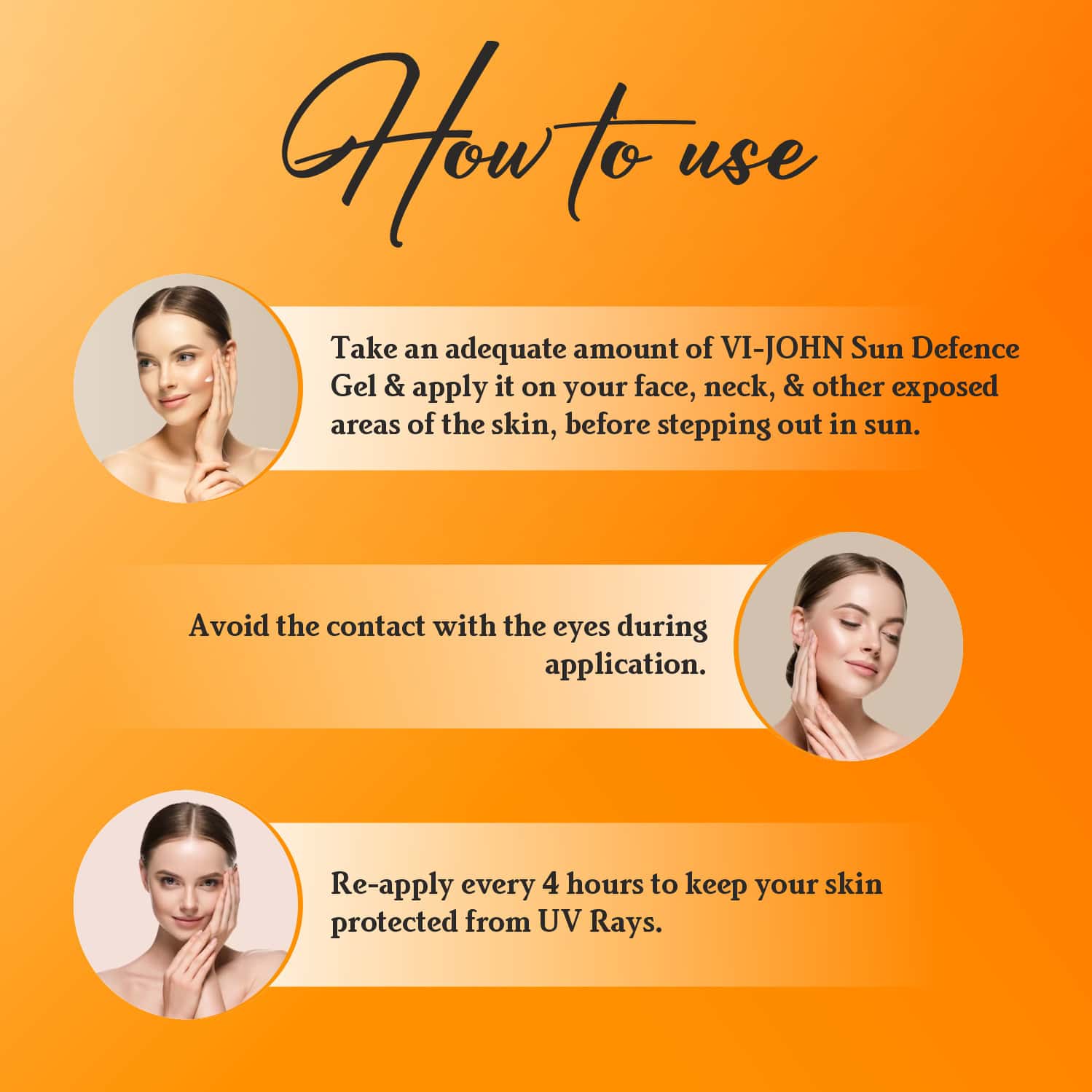 Buy VI-JOHN HERBAL SUN DEFENCE GEL SPF 50 PA+++ WITH MATTE FORMULA 50G ...