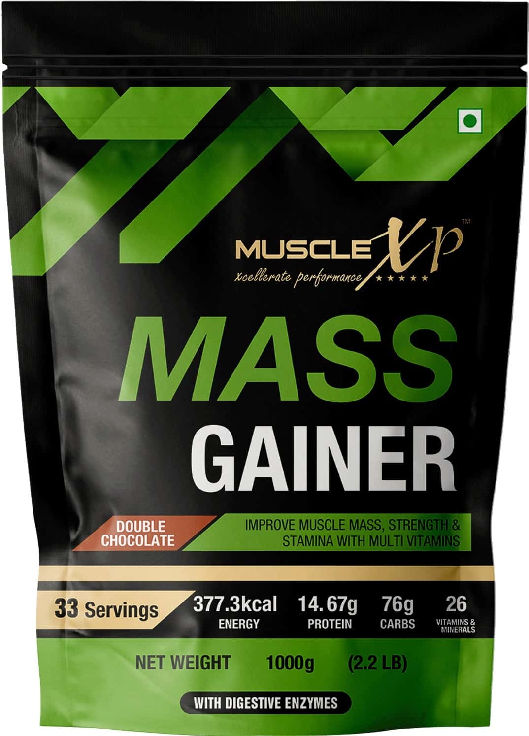 Buy MUSCLEXP MASS GAINER - WITH 26 VITAMINS AND MINERALS DOUBLE ...