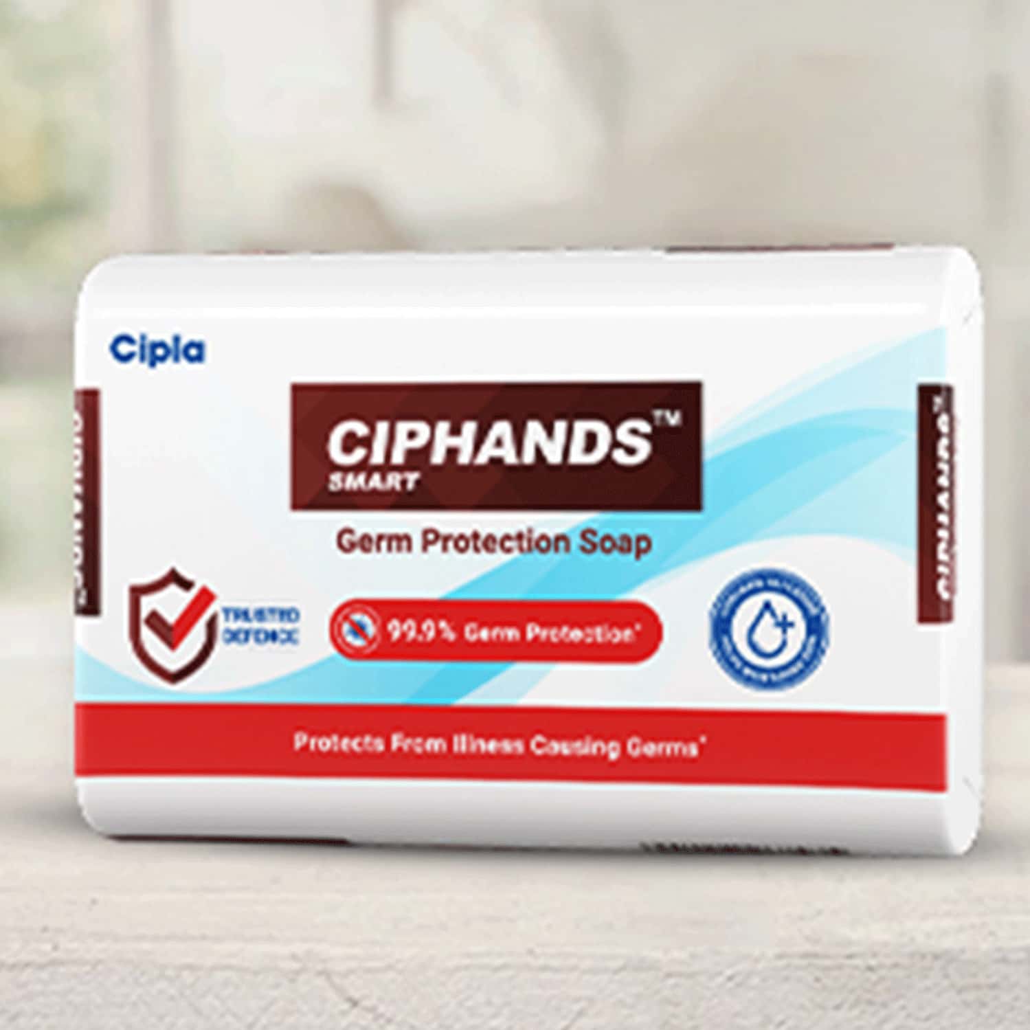 Buy CIPHANDS SMART-GERM PROTECTION SOAP-75GM (PACK OF 10) Online & Get ...