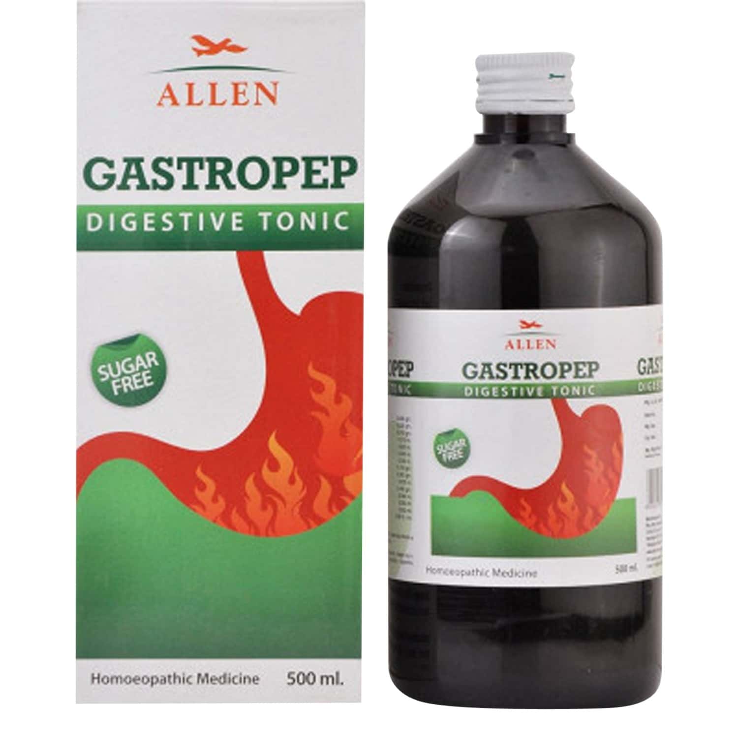 Buy ALLEN GASTROPEP DIGESTIVE SUGAR FREE TONIC 500ML Online & Get Upto ...