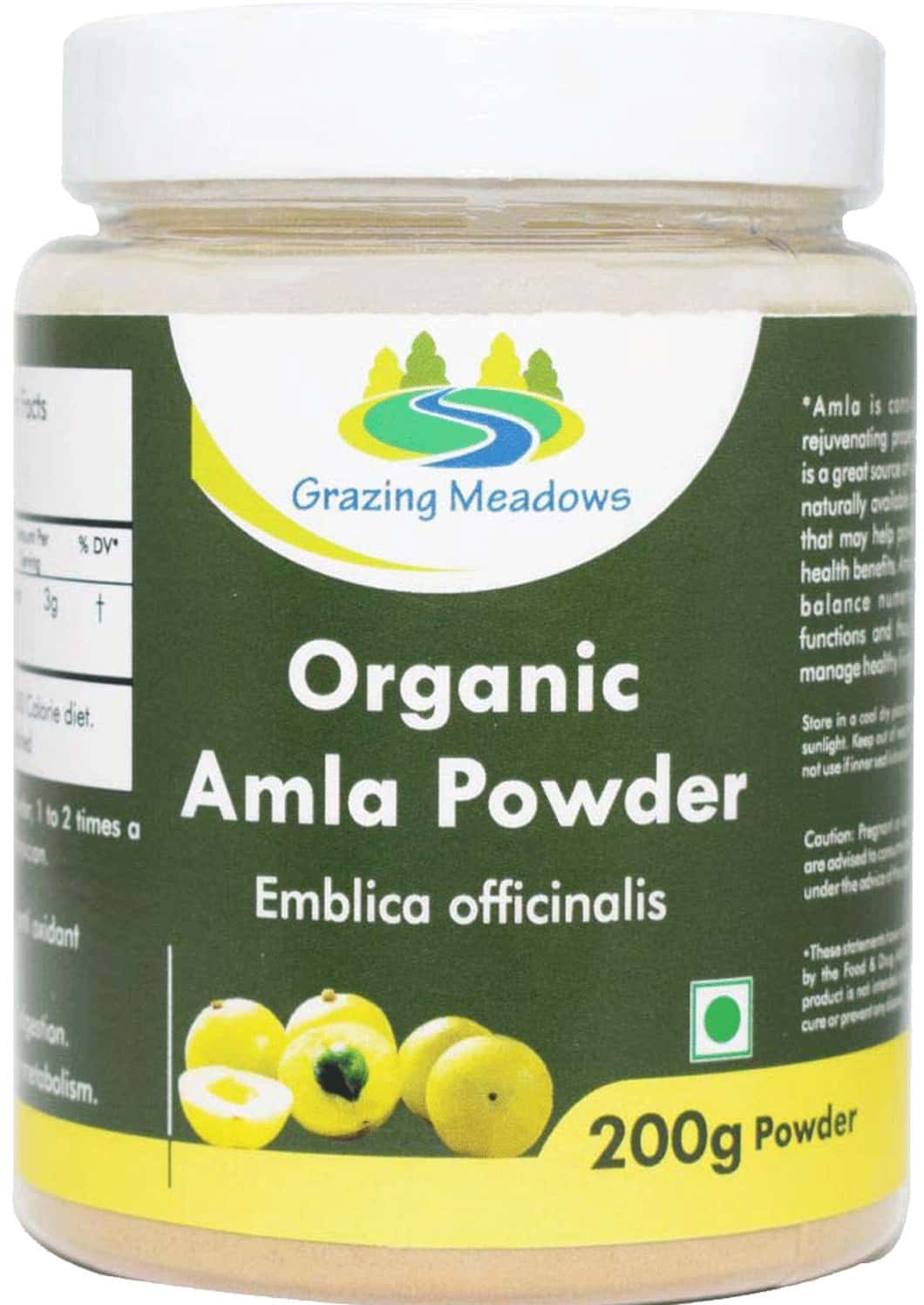 Buy AYUR CHAMP ORGANIC AMLA POWDER - 200 GMS INDIAN GOOSEBERRY ...