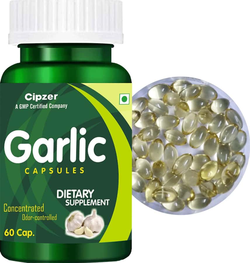 Buy ZENITH NUTRITION SUPER GARLIC 1000 CAPSULE 180 Online & Get Upto 60 ...