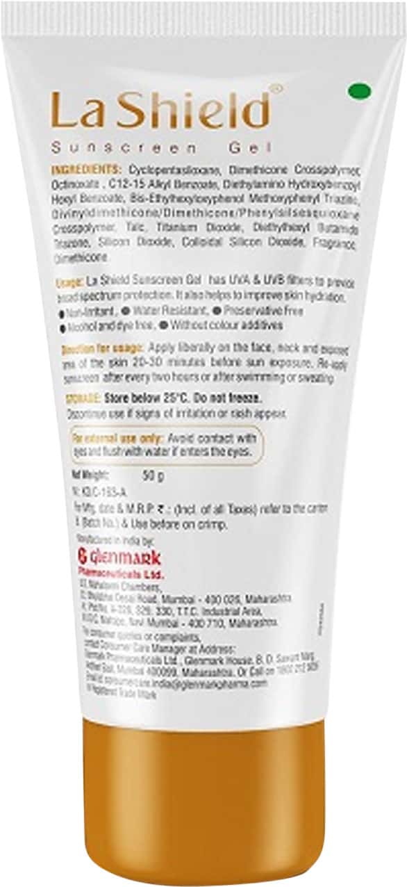 Buy LA SHIELD SPF 40 SUNSCREEN GEL - 50 GM Online & Get Upto 60% OFF at ...