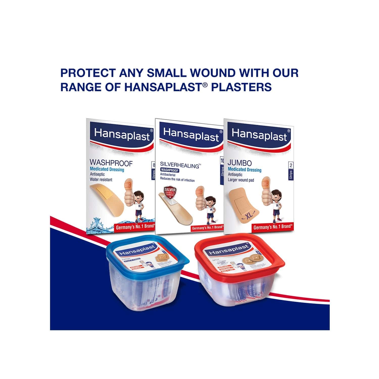 Buy HANSAPLAST REGULAR BANDAGE PACKET OF 10 Online & Get Upto 60% OFF ...