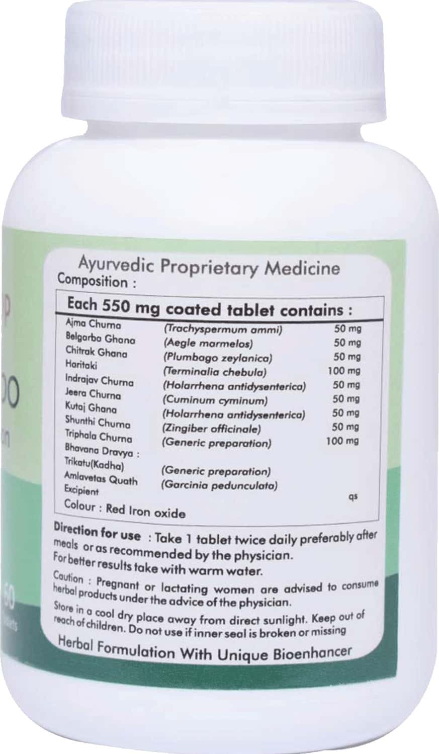 Buy AYUR CHAMP - PACK OF 2 -DIGES HERBO | HEALTHY DIGESTION | HERBAL SUPPLEMENT |60 TABLETS ...