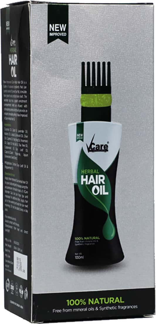 Buy VCARE NEW IMPROVED HAIR OIL WITH WOUNDER CAP - 100ML Online & Get ...