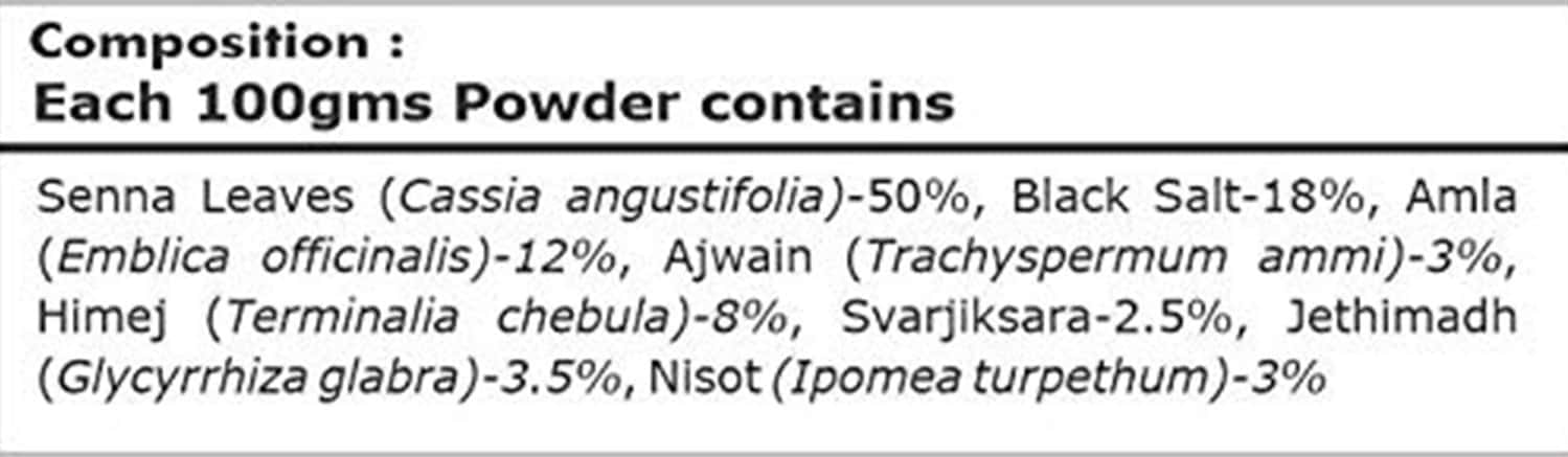 Buy AL-AYURVEDIC LIFE AARAMHERBO LAXATIVE POWDER - 50 GMS PACK OF 4 ...