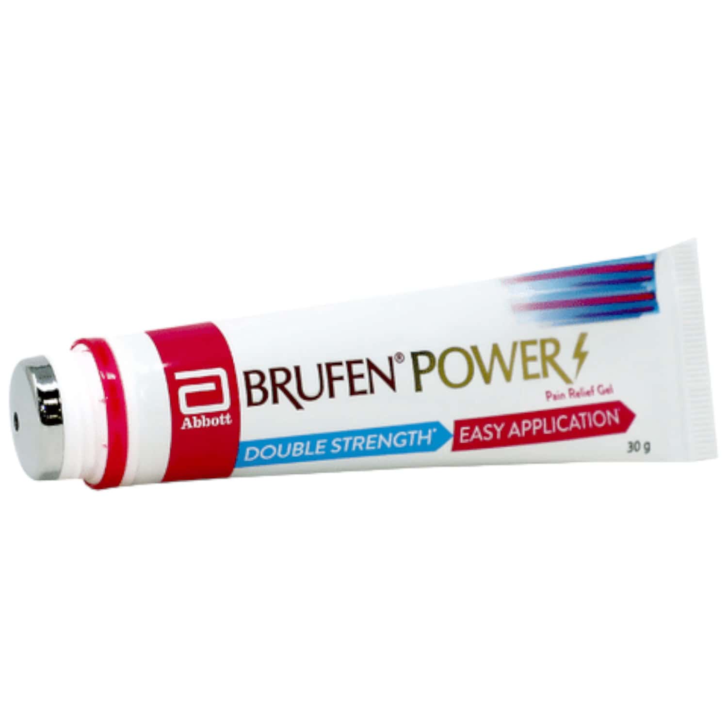 Buy BRUFEN POWER NEW DOUBLE STRENGTH EASY APPLICATION TUBE OF 30GM PAIN ...