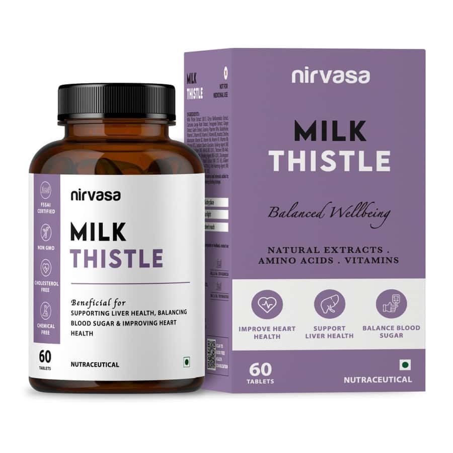 Buy VRUKSHA VITALS - MILK THISTLE TABLETS Online & Get Upto 60% OFF at ...