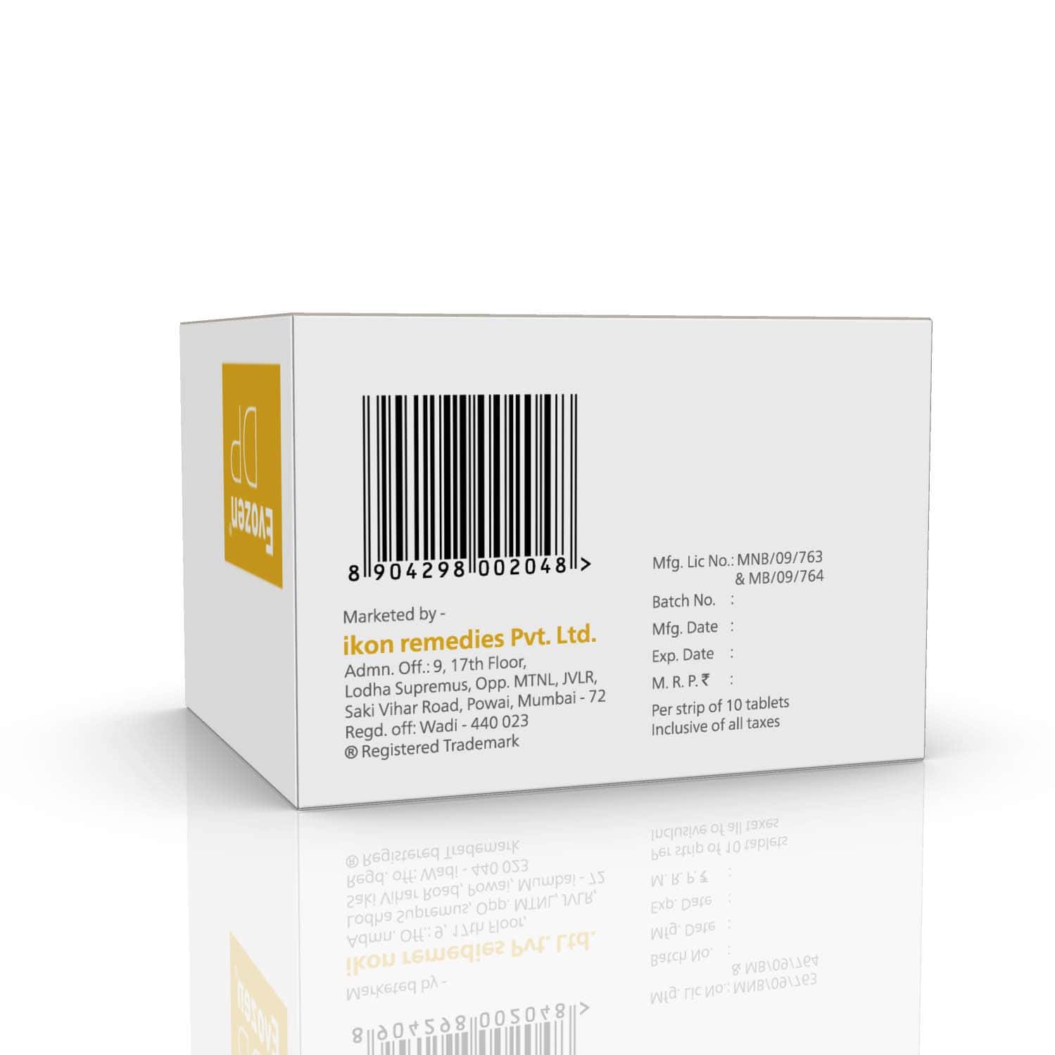 Buy Evozen Dp Strip Of 10 Tablets Online at Flat 15% OFF | PharmEasy