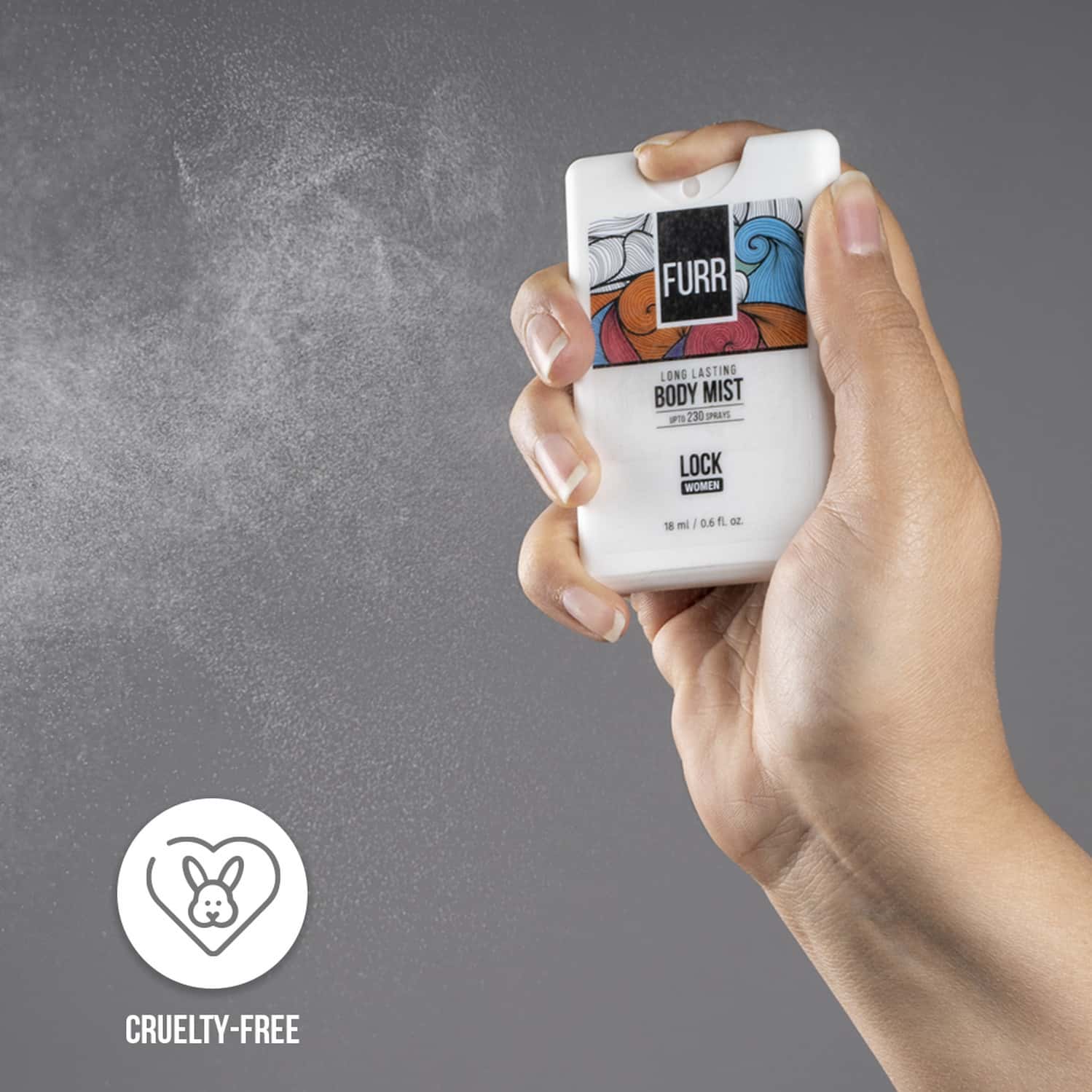 Buy FURR BODY MIST LOCK | WOMEN'S PERFUME | UP TO 230 SPRAYS | POCKET ...