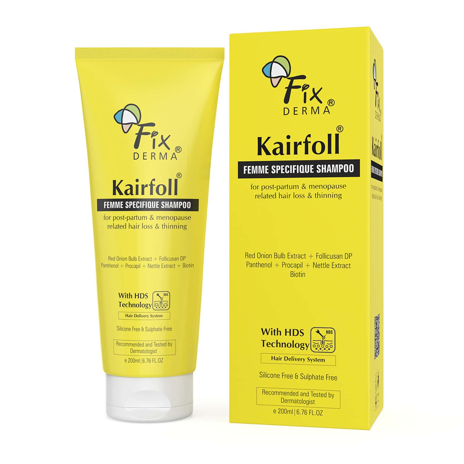 Buy FIXDERMA KAIRFOLL FEMME SPECIFIQUE SHAMPOO FOR POST-PARTUM ...