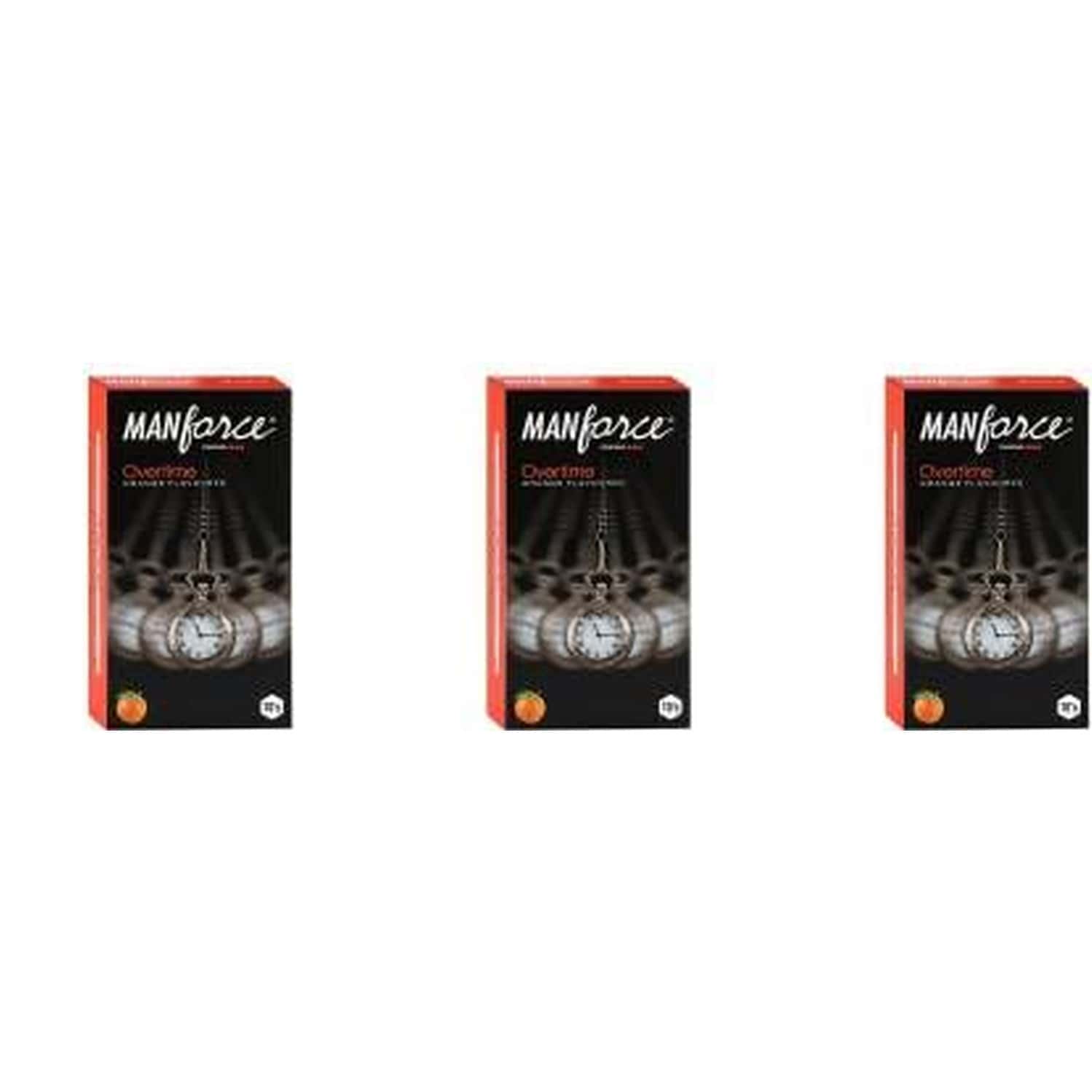 Buy MANFORCE XOTIC CHOCOLATE FLAVOURED CONDOM- 10 PIECES (PACK OF 3 ...