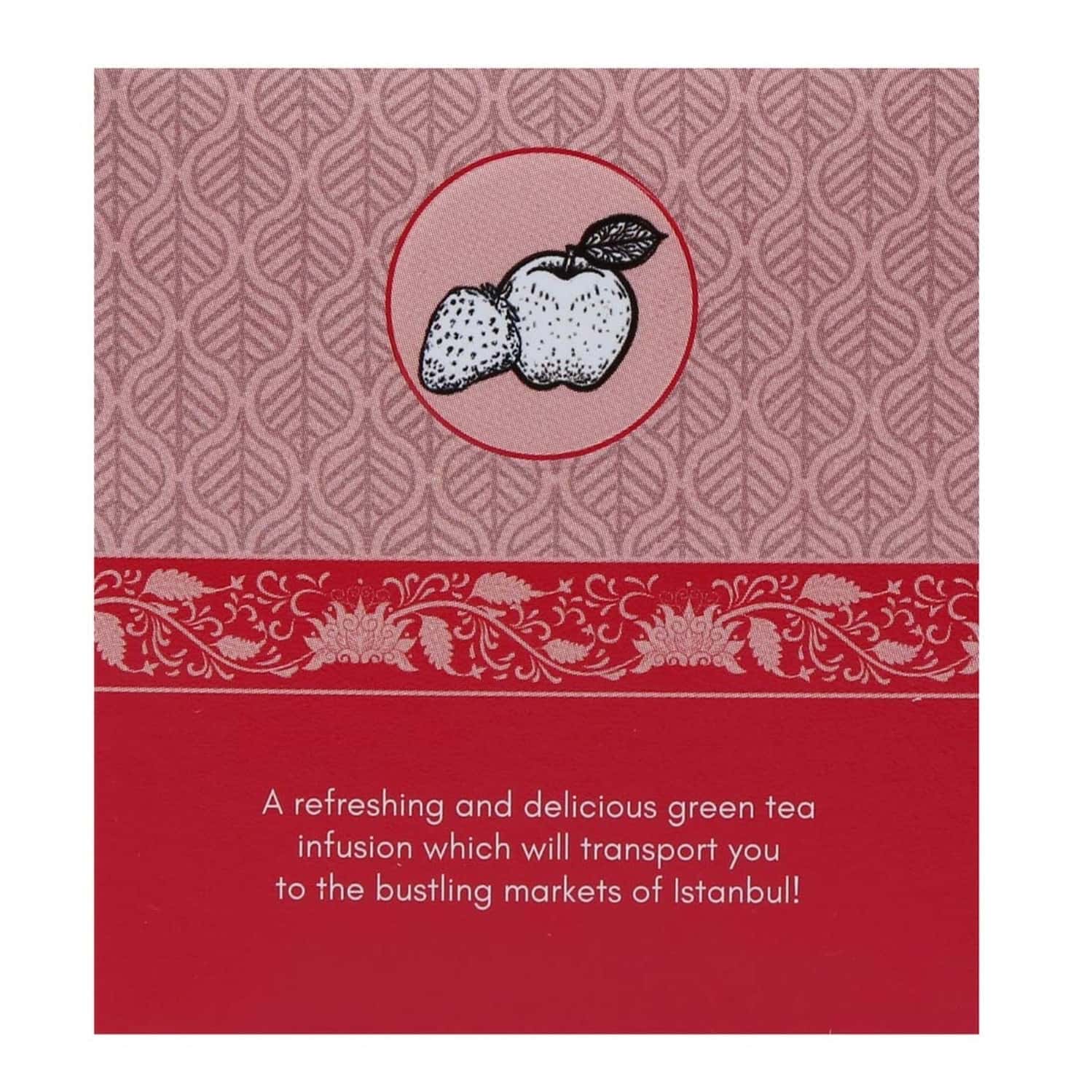 Buy KARMA KETTLE ISTANBUL,GREEN TEA WITH APPLE,BERRIES, ROSE & HIBISCUS ...