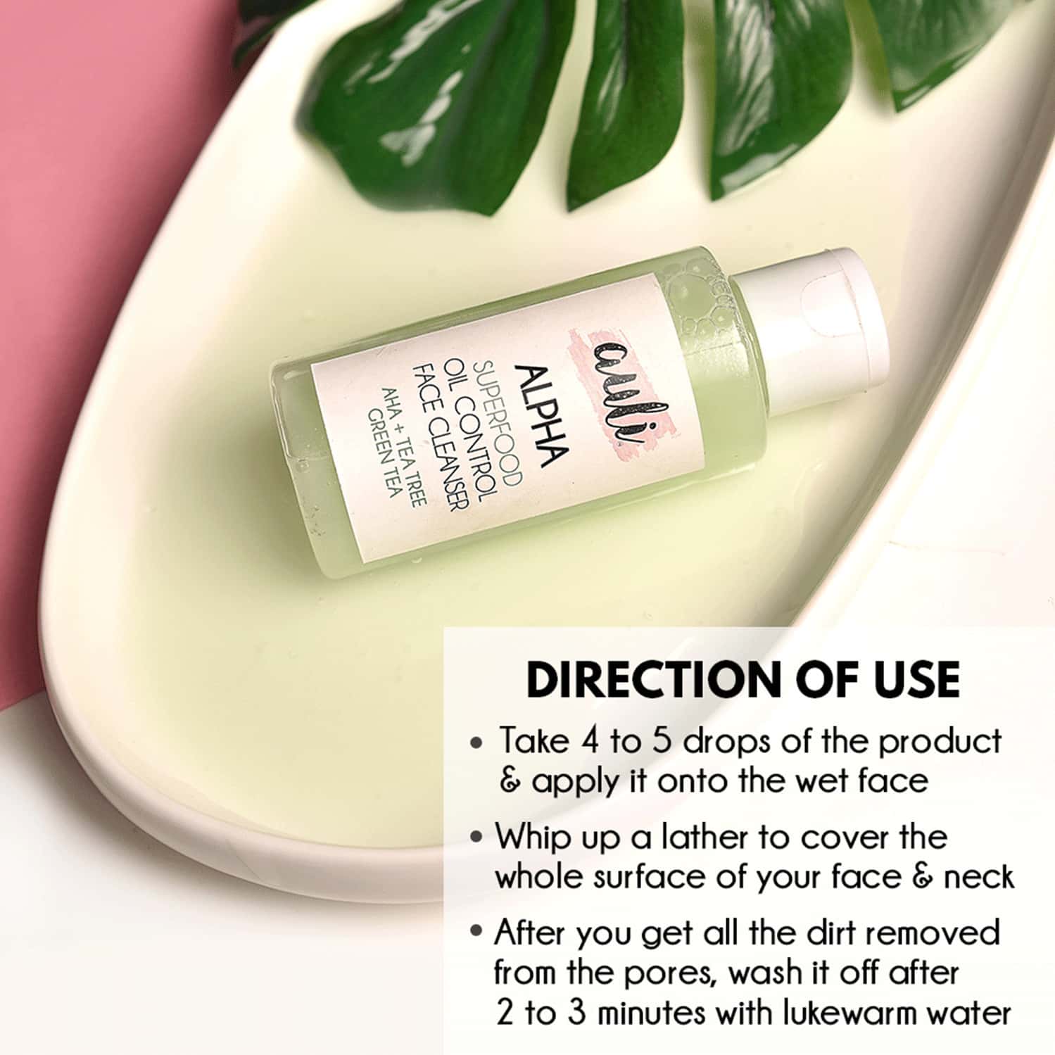 Buy AULI ALPHA AHA GLYCOLIC ACID NO-FOAMING COOLING FACE WASH FOR ...