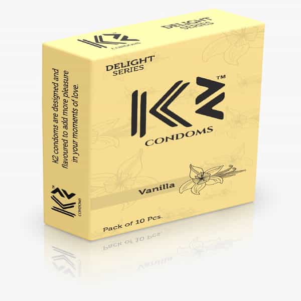 Buy K2 CONDOMS HOT DOTTED VANILA FLAVOURED DELIGHT CONDOM - 10'S (PACK OF 1) Online & Get Upto ...