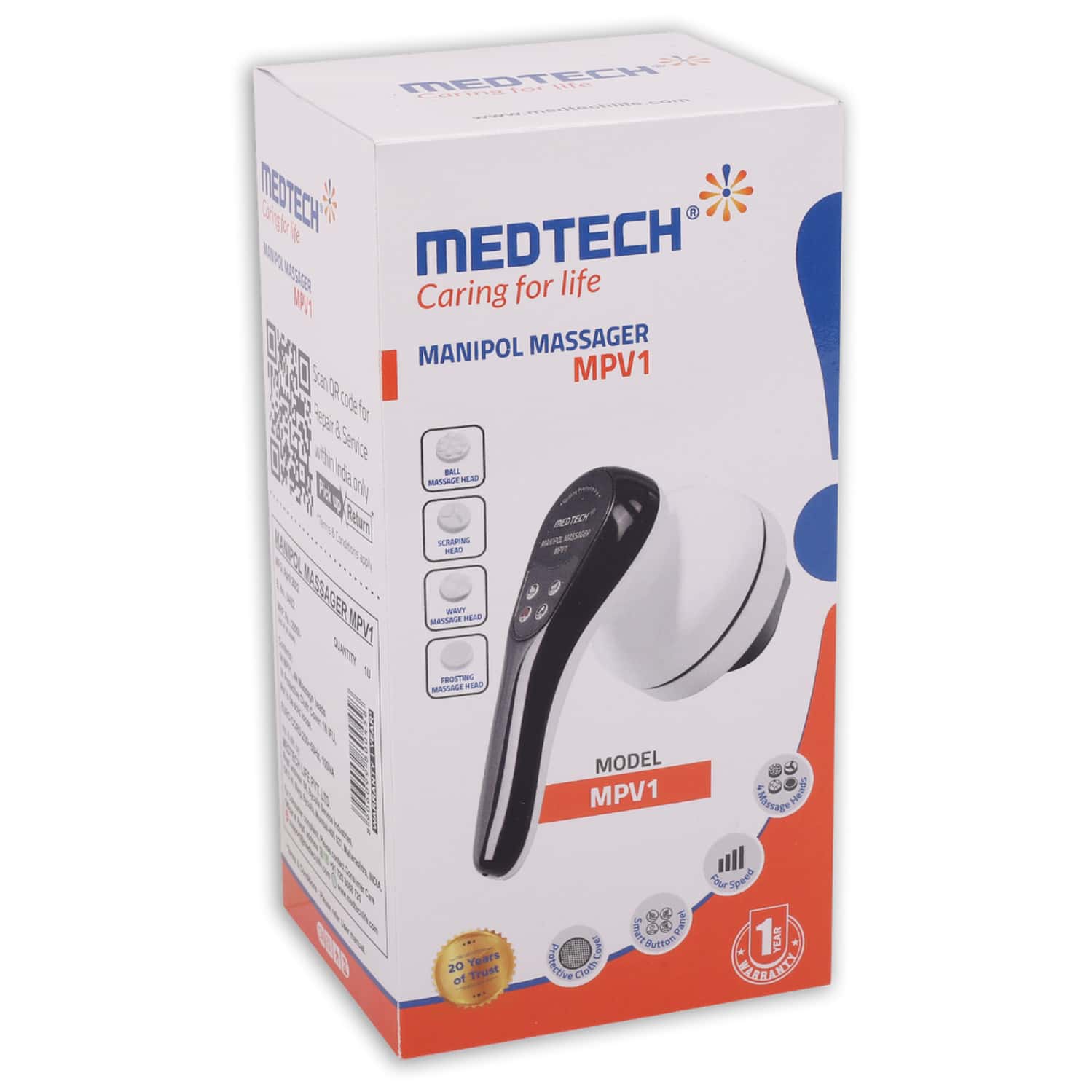 Buy MEDTECH MANIPOL MASSAGER MPV 1 Online & Get Upto 60% OFF at PharmEasy