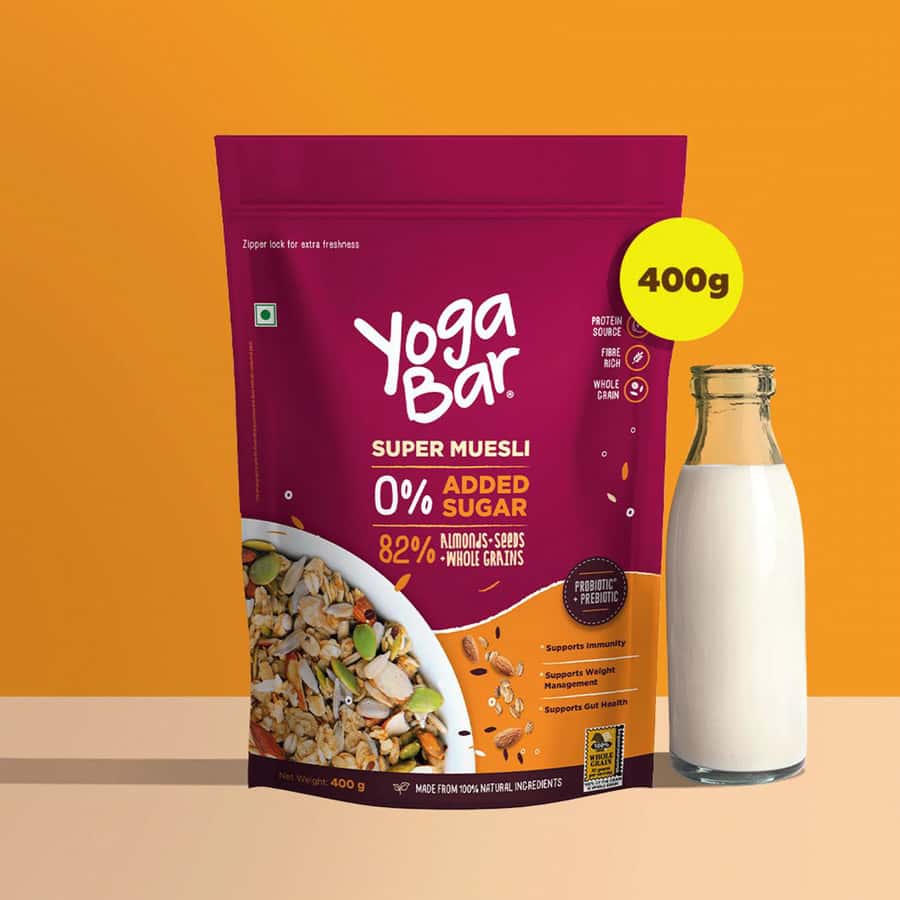 Buy YOGABAR WHOLEGRAIN BREAKFAST MUESLI - DARK CHOCOLATE + CRANBERRY ...