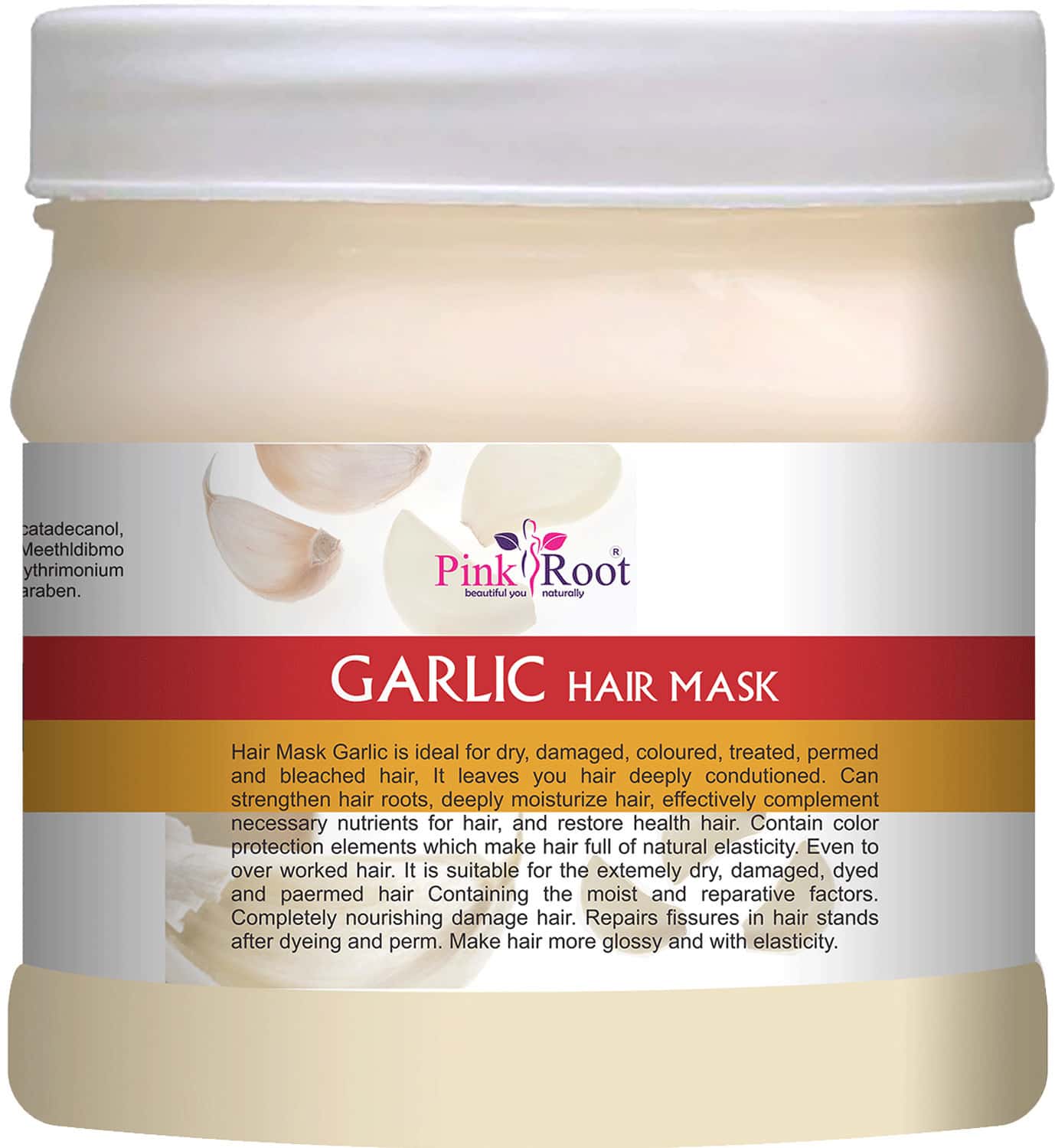 Buy PINK ROOT GARLIC HAIR MASK WITH THYME OIL 500GM Online & Get Upto ...