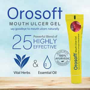 Buy OROSOFT MOUTH ULCER GEL 10 GM | REDUCES MOUTH ULCERS| PACK OF 6 ...