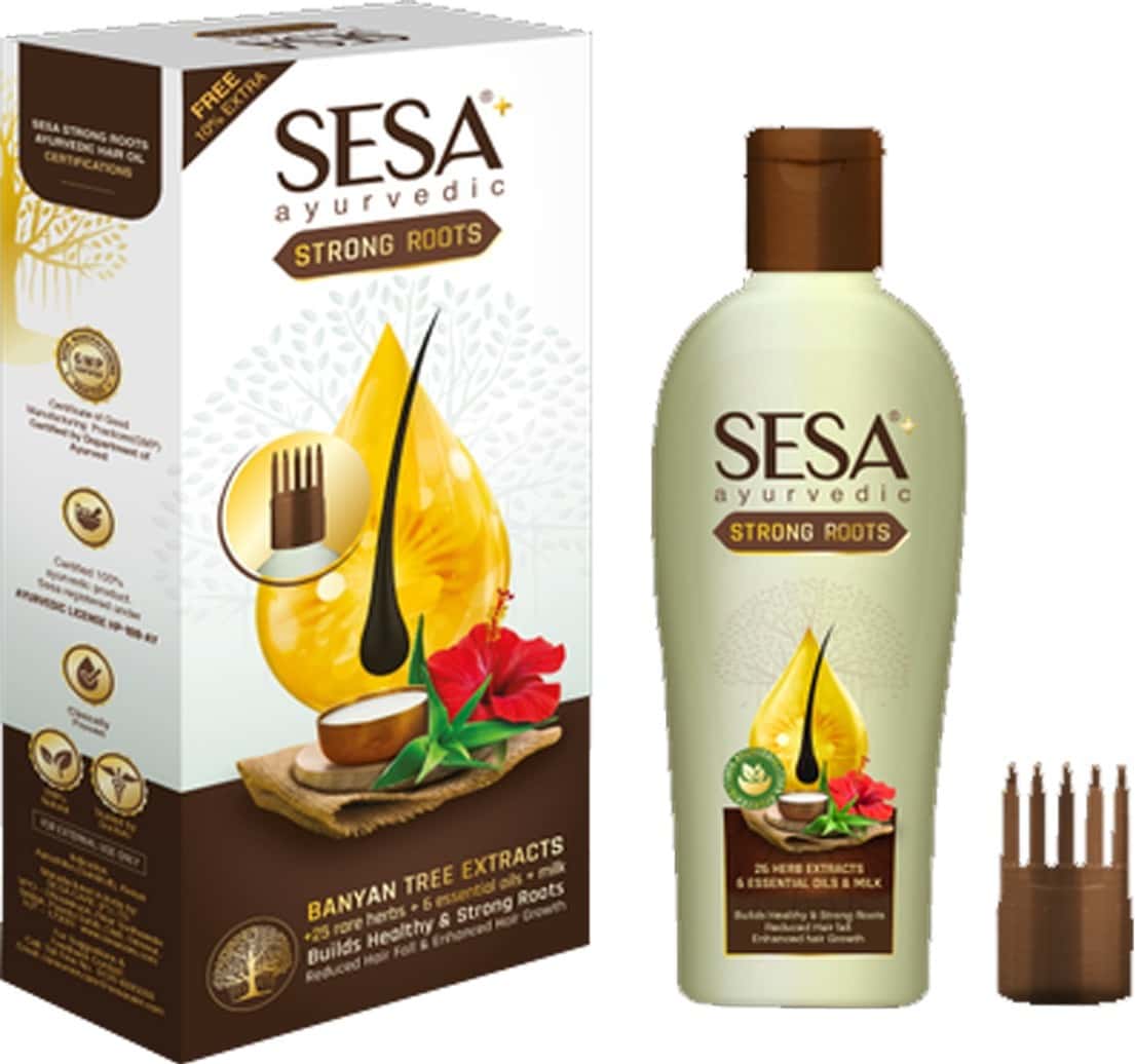Buy SESA AYURVEDIC HAIR OIL (STRONG ROOTS) - 100ML Online & Get Upto 60 ...