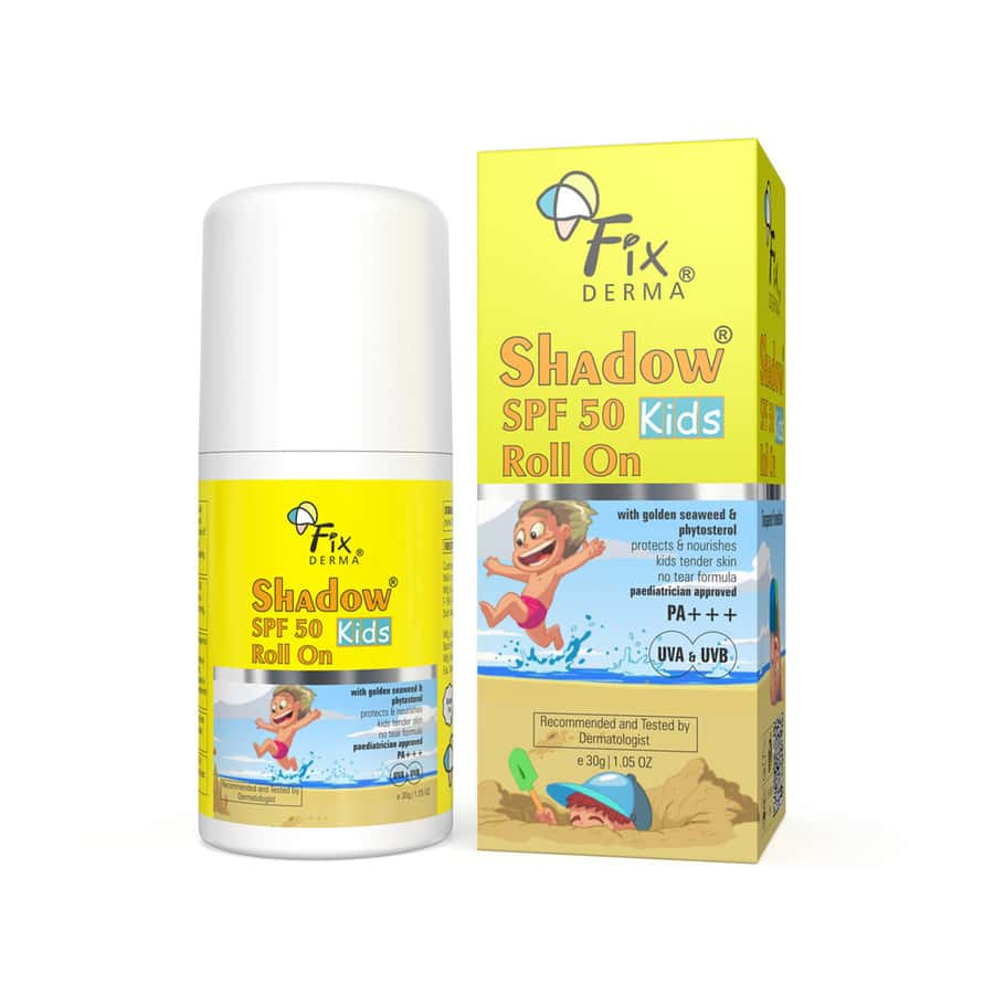 Buy FIXDERMA SHADOW SPF 50 ROLL ON | SUNSCREEN SPF 50 FOR FACE - 30GM ...