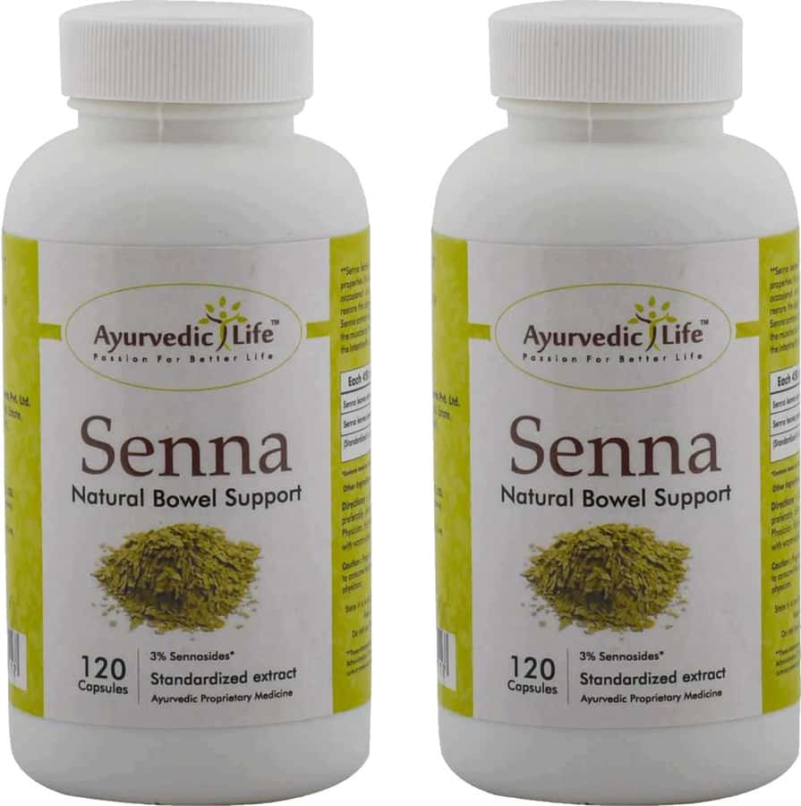 Buy WAY2HERBAL AYURVEDIC LIFE SENNA CAPSULES 450MG CAPSULES NATURAL 120 ...