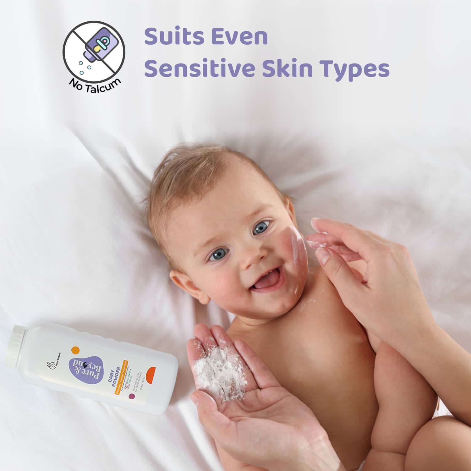 Buy R FOR RABBIT BABY POWDER 400G PURE & BEYOND NATURAL|NO CORN STARCH ...