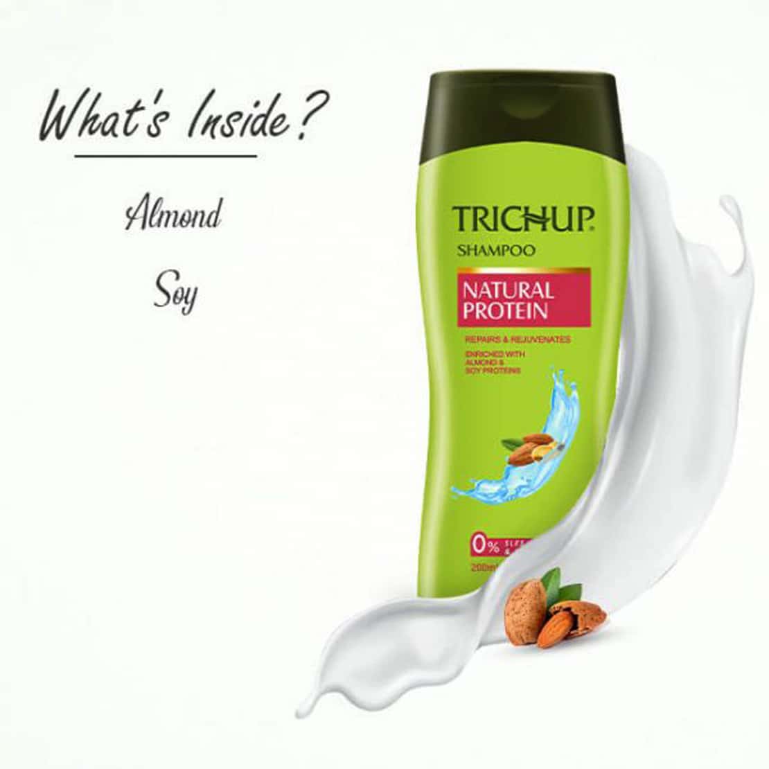 Buy TRICHUP NATURAL PROTEIN SHAMPOO 200 ML Online & Get Upto 60% OFF at ...