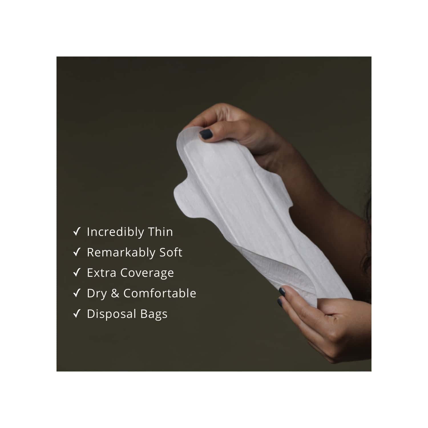 Buy Carmesi All Natural Sanitary Pads Packet Of 30 (Xl) Online & Get ...