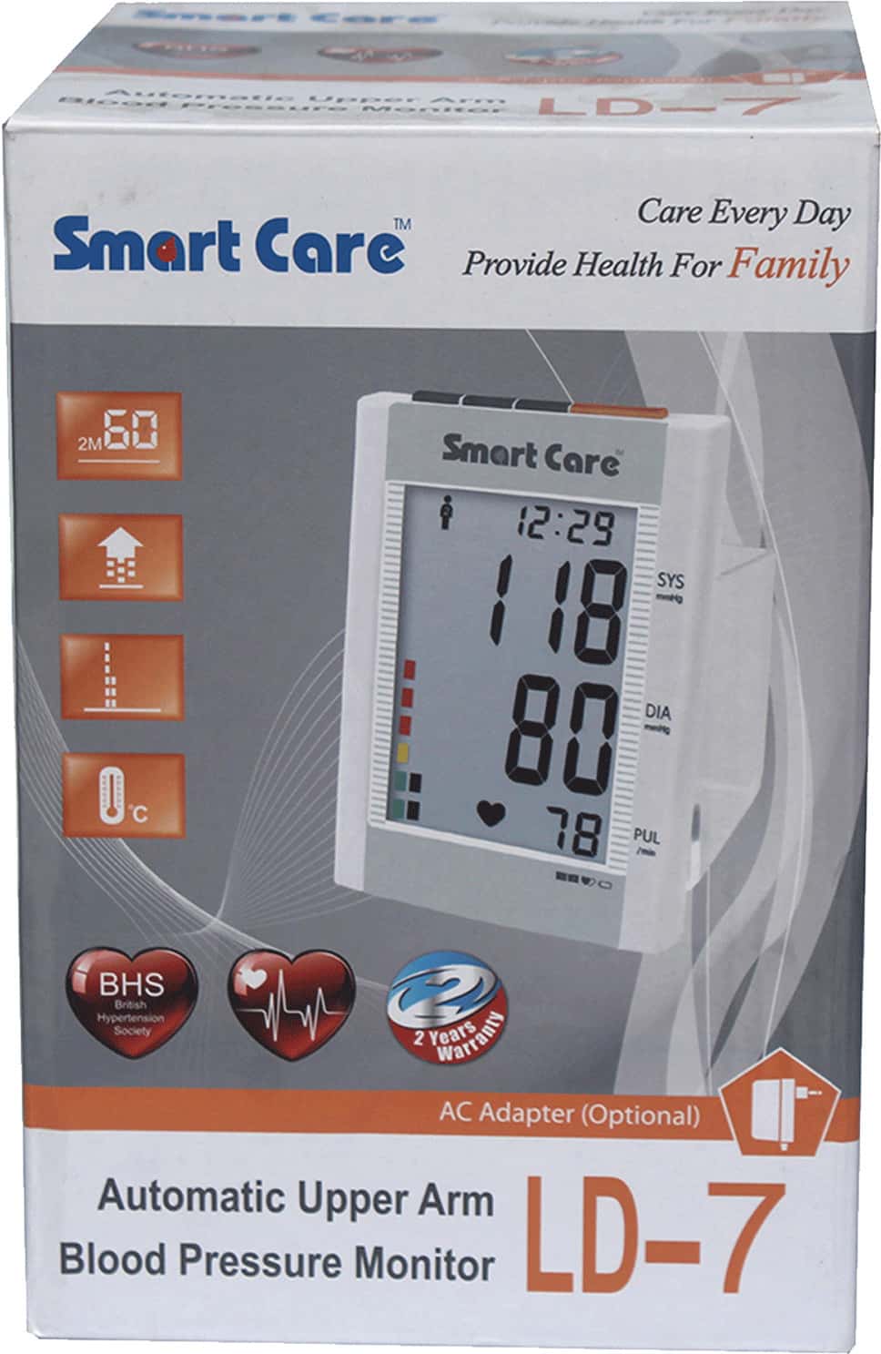 Buy SMART CARE® DIGITAL BLOOD PRESSURE MONITORS ACCURATE & PORTABLE ...