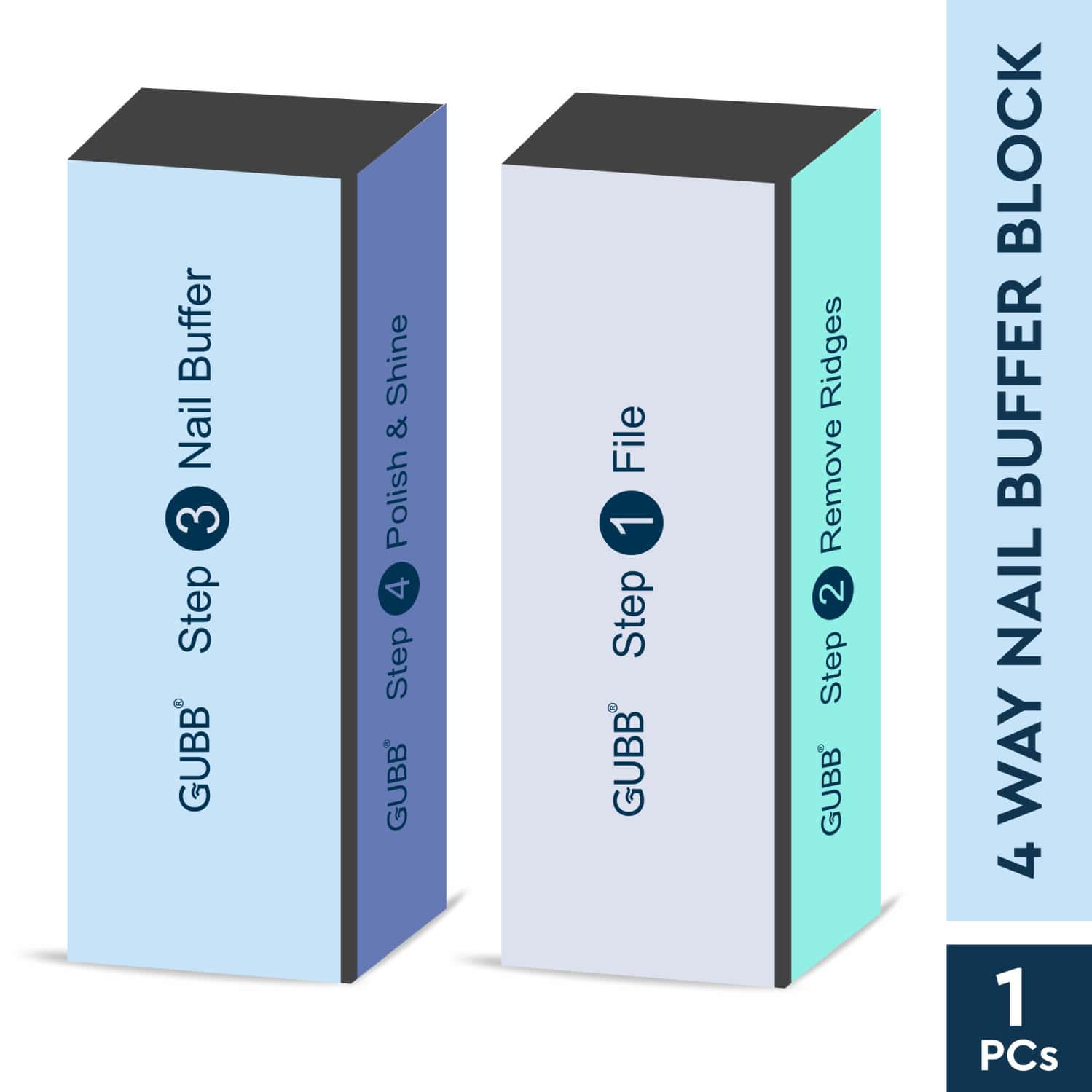 Buy GUBB 4 WAY NAIL BUFFER Online & Get Upto 60% OFF at PharmEasy