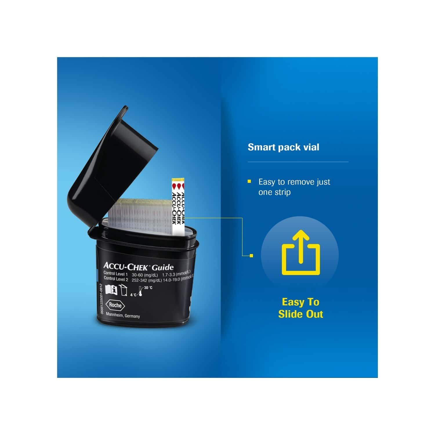 Buy Accu-Chek Guide Strip - 50'S Online at Flat 18% OFF* | PharmEasy