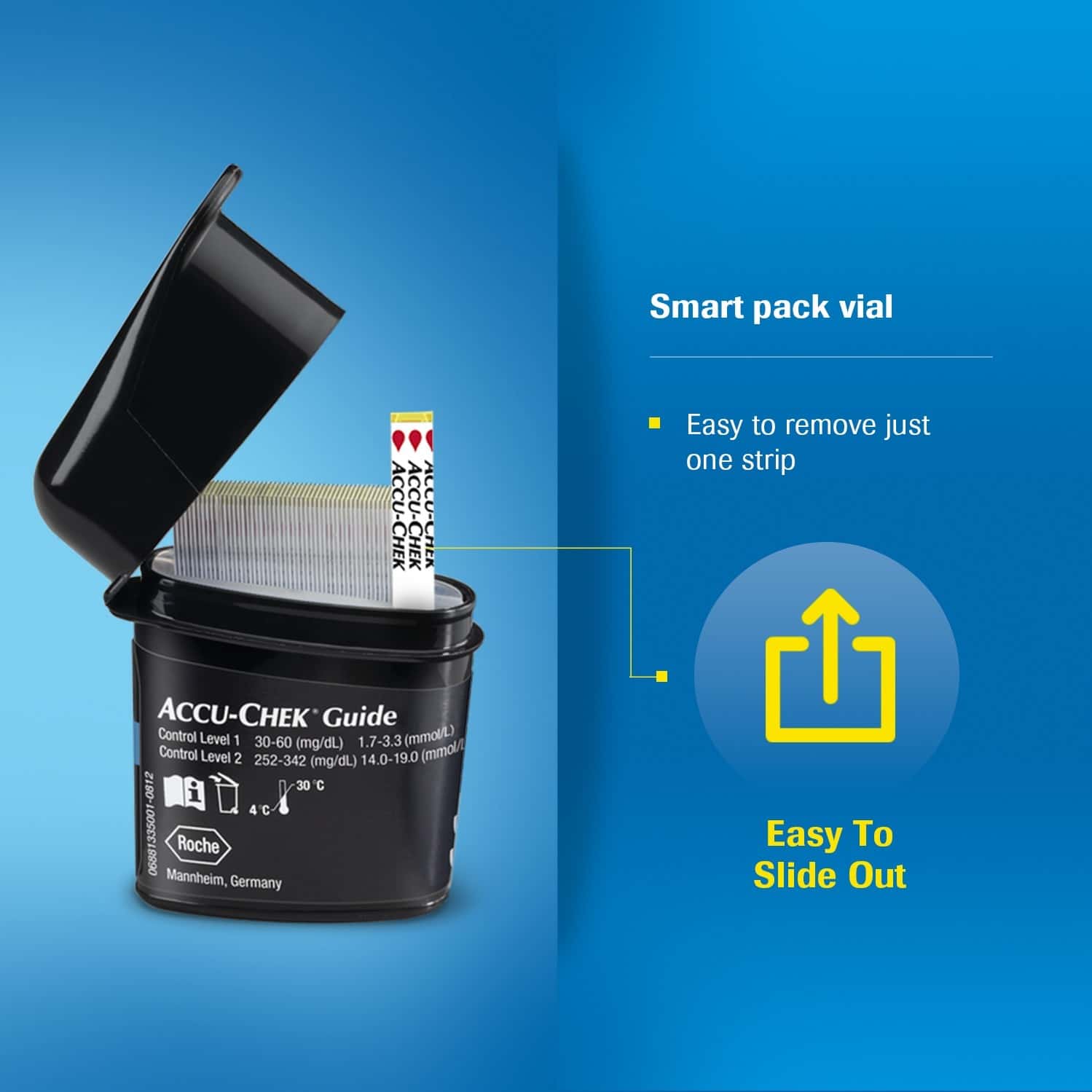 Buy ACCU-CHEK GUIDE STRIP - 50'S Online & Get Upto 60% OFF at PharmEasy