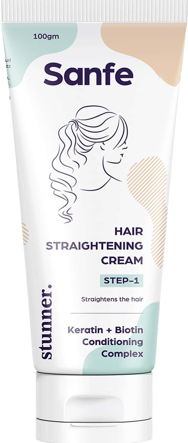 Buy SANFE STUNNER HAIR STRAIGHTENING AND NEUTRALISER CREAM DUO 200G ...