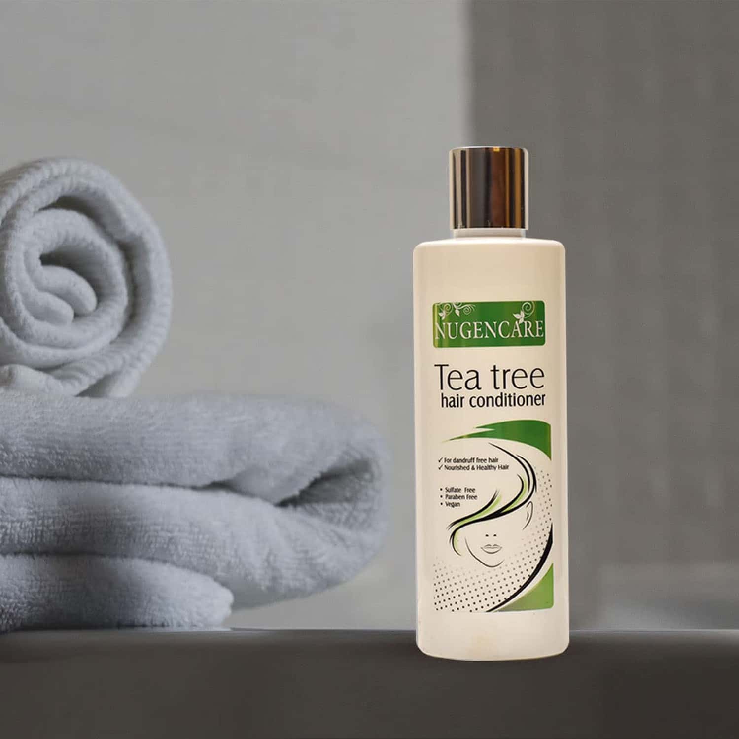 Buy NUGENCARE TEA TREE HAIR CONDITINER FOR DENDRUFF FREE HAIR 250 ML ...
