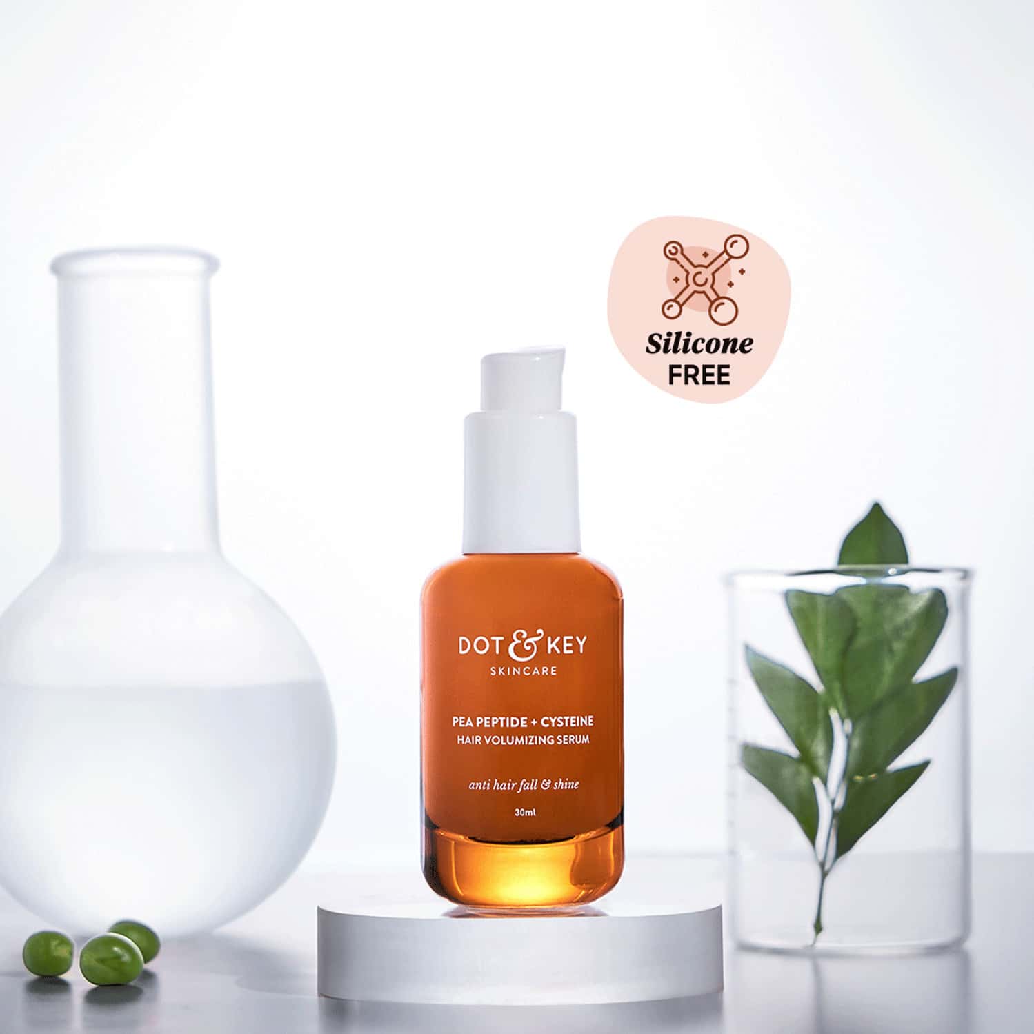 Buy DOT & KEY PEA PEPTIDE + CYSTEINE HAIR VOLUMIZING SERUM 30ML Online ...