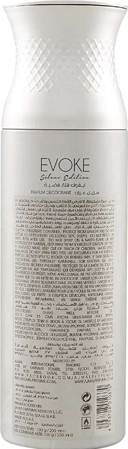 Buy AJMAL 3 EVOKE SILVER EDITION FOR MEN & 1 DISTRACTION FOR MEN ...
