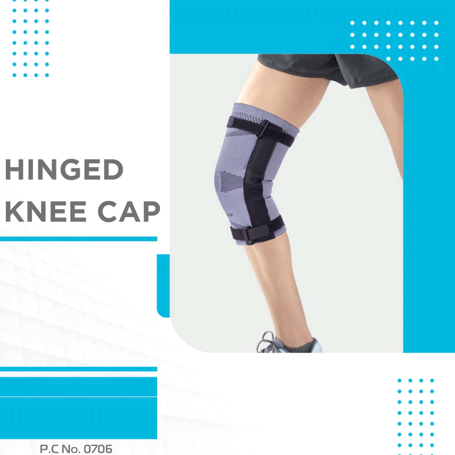 Buy VISSCO HINGED KNEE CAP | KNEE JOINT WITH MEDIOLATERAL HINGES - XXL ...