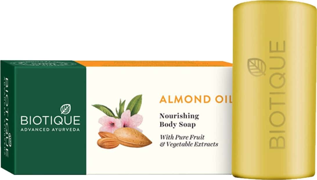 Buy BIOTIQUE ADVANCED AYURVEDA ALMOND OIL NOURISHING BODY SOAP - 150 GM ...