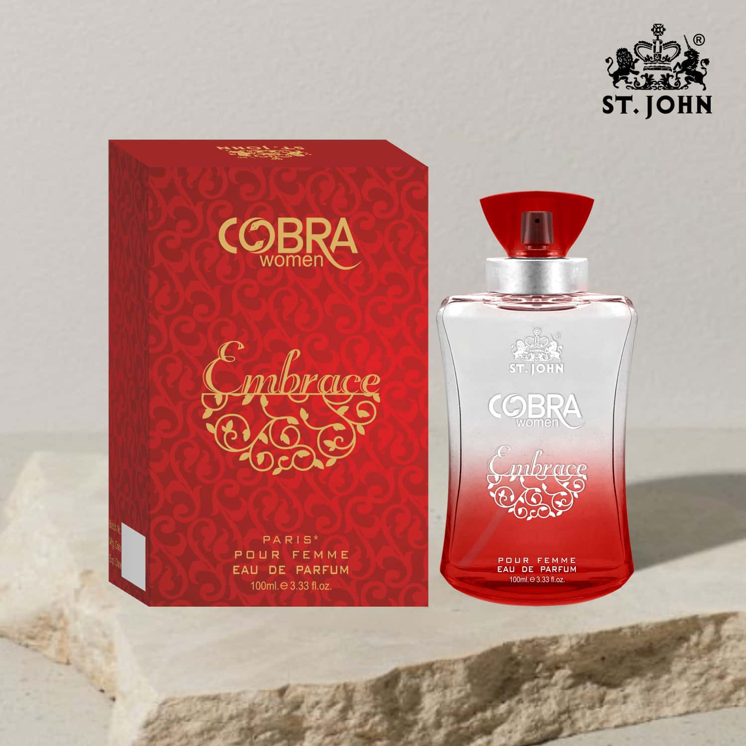 Buy ST.JOHN COBRA EMBRACE EAU DE PARFUM LONG -LASTING PERFUME FOR WOMEN ...